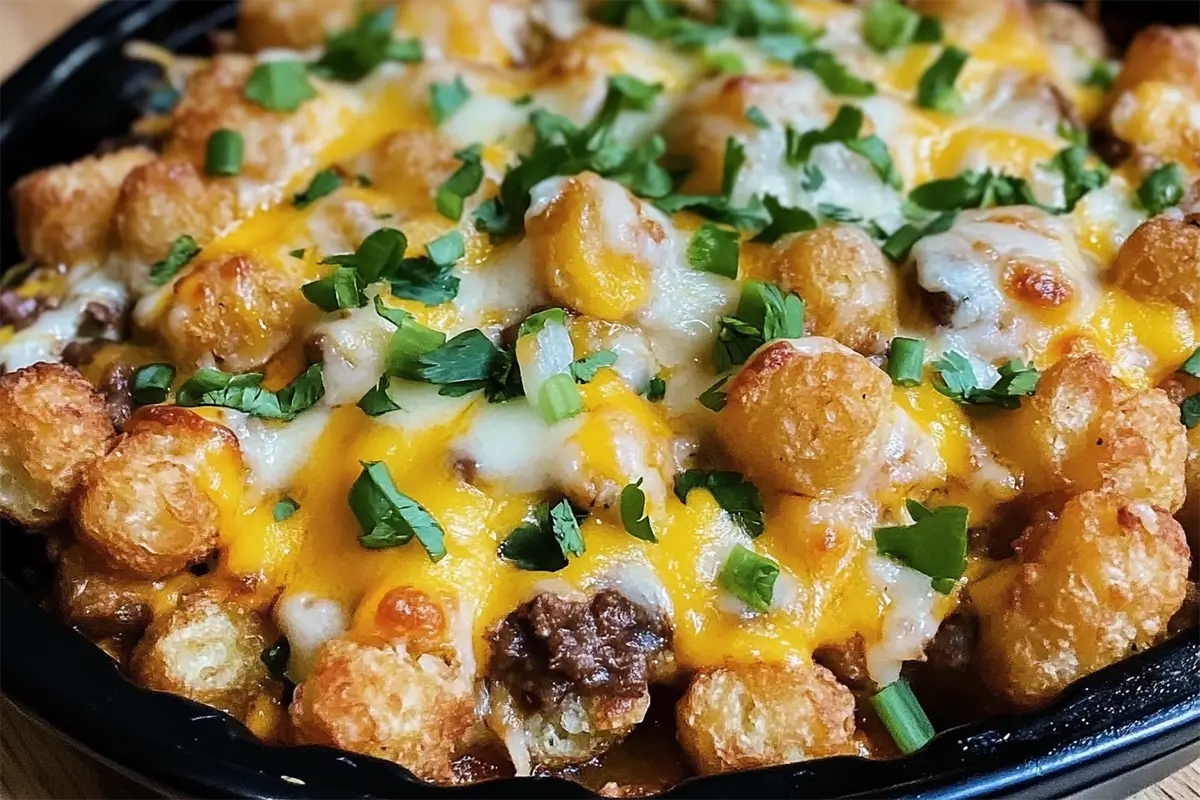 Tater Tot Taco Casserole Recipe: Easy & Cheesy
