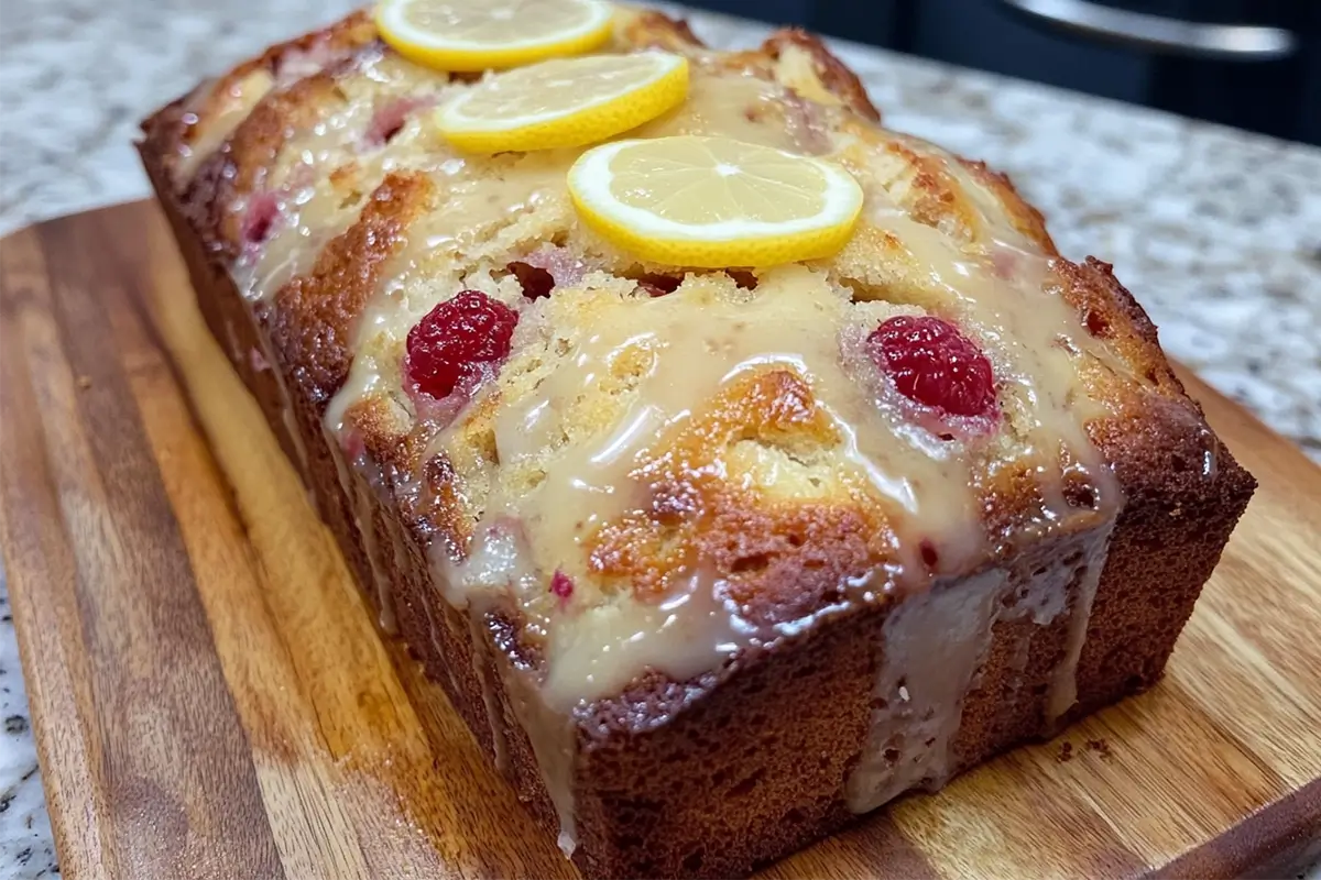 Lemon Raspberry Loaf Recipe – A Sweet & Zesty Delight