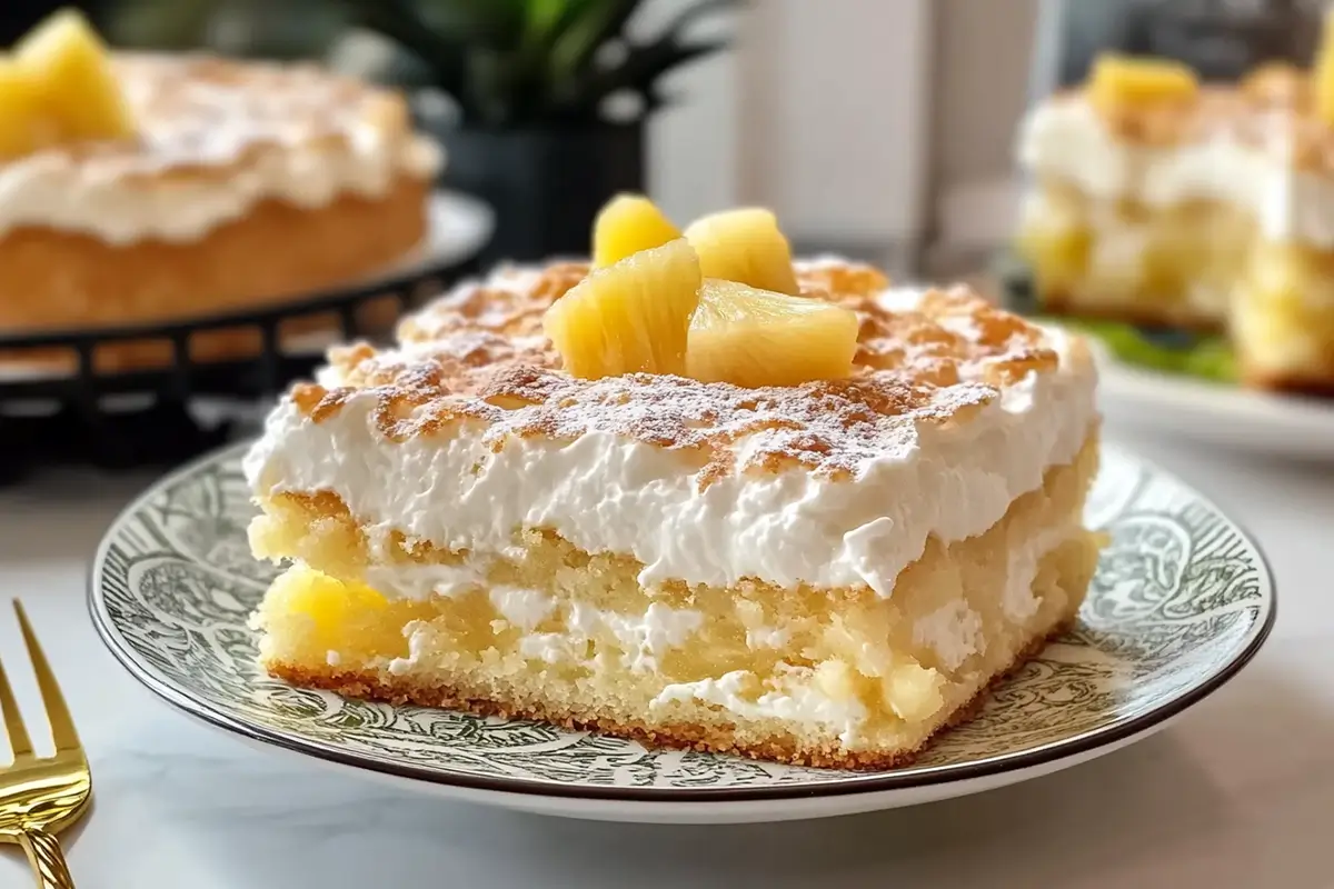 Starbucks Pineapple Cloud Cake: Recipe & Ingredients