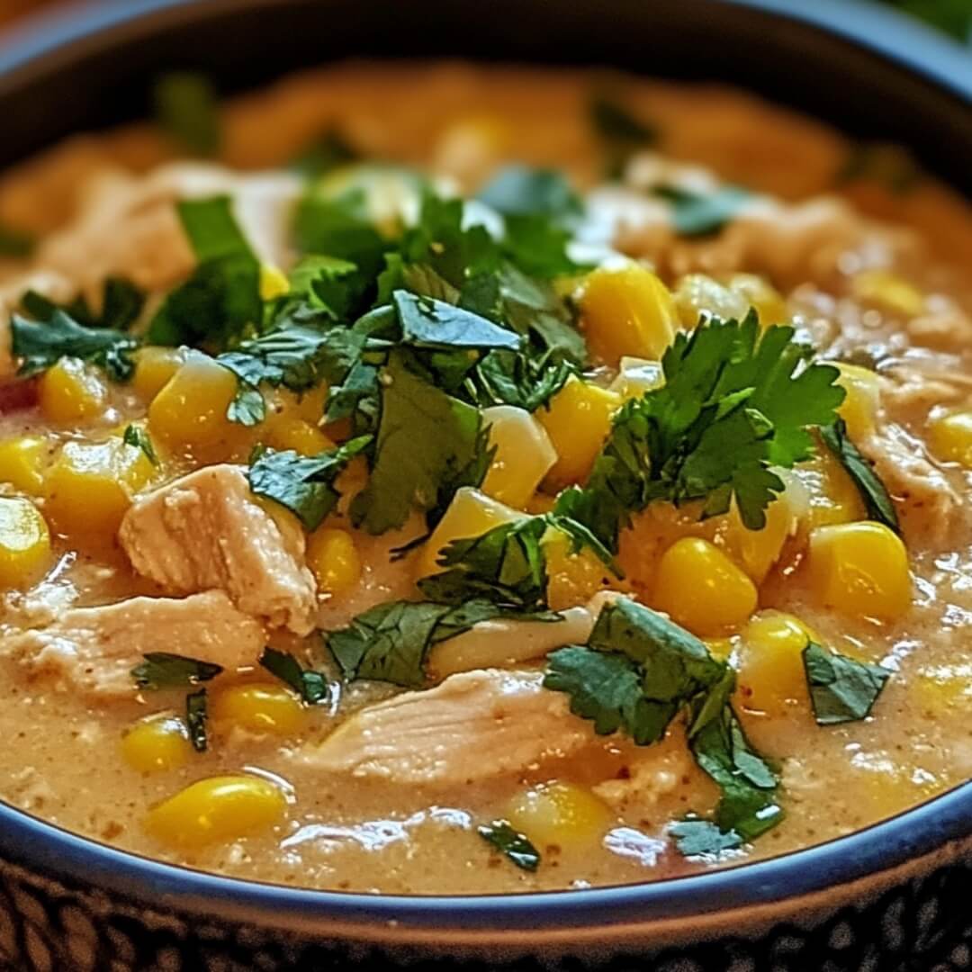 5-Star Mexican Street Corn White Chicken Chili Recipe - Creamy ...