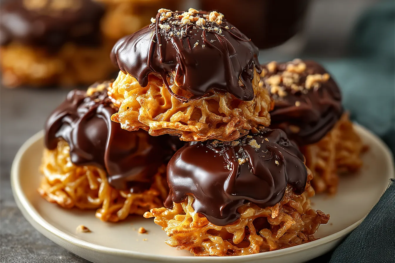 Chocolate Peanut Butter Haystacks: Simple & Delicious Snack Idea