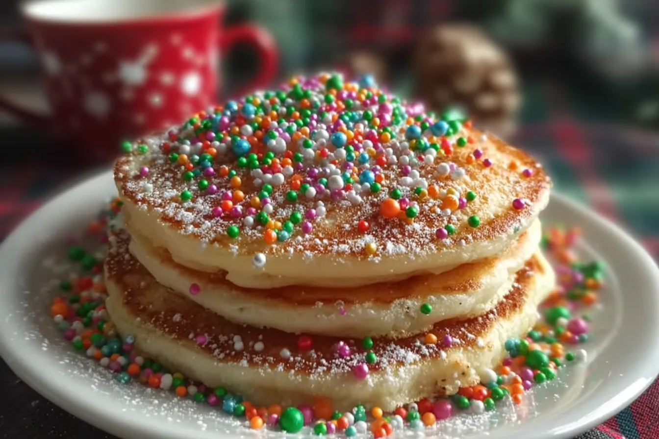 Christmas Pancakes Festive Sprinkles: Joyous Flavors for Everyone