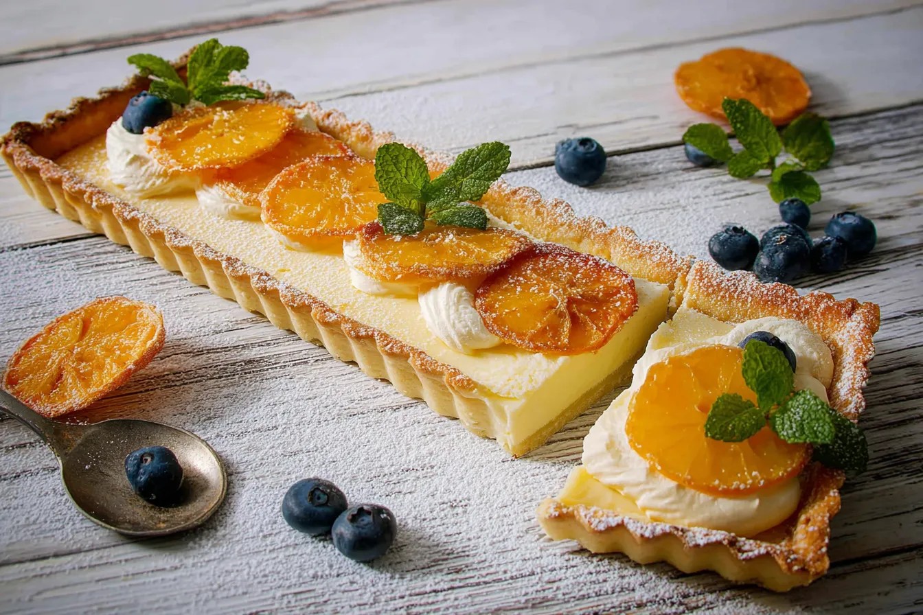 Easy Italian Lemon Mascarpone Tart: A Zesty Dessert Delight