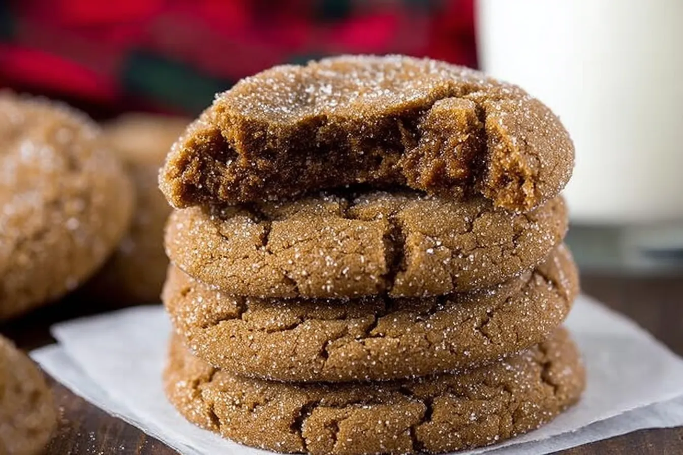 Soft & Chewy Ginger Molasses Cookies: Comfort in Every Bite
