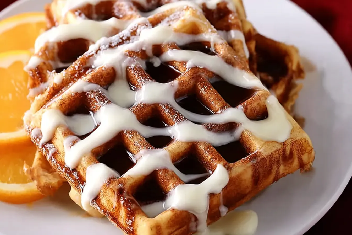 Cinnamon Roll Waffles: A Delicious Twist on Your Morning Routine