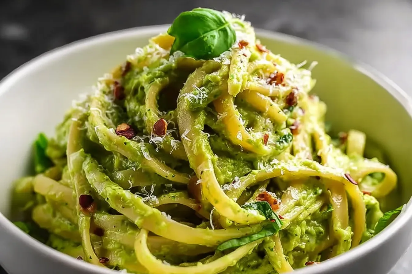 Creamy 15 Minute Avocado Pasta: Whip Up Joy in Just 15 Minutes!