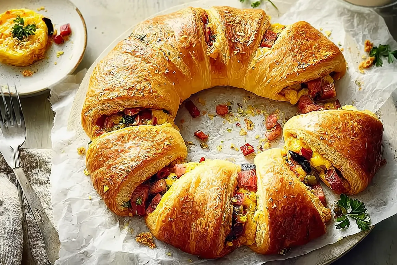 Delicious Crescent Breakfast Ring for Cozy Weekend Mornings Awaits