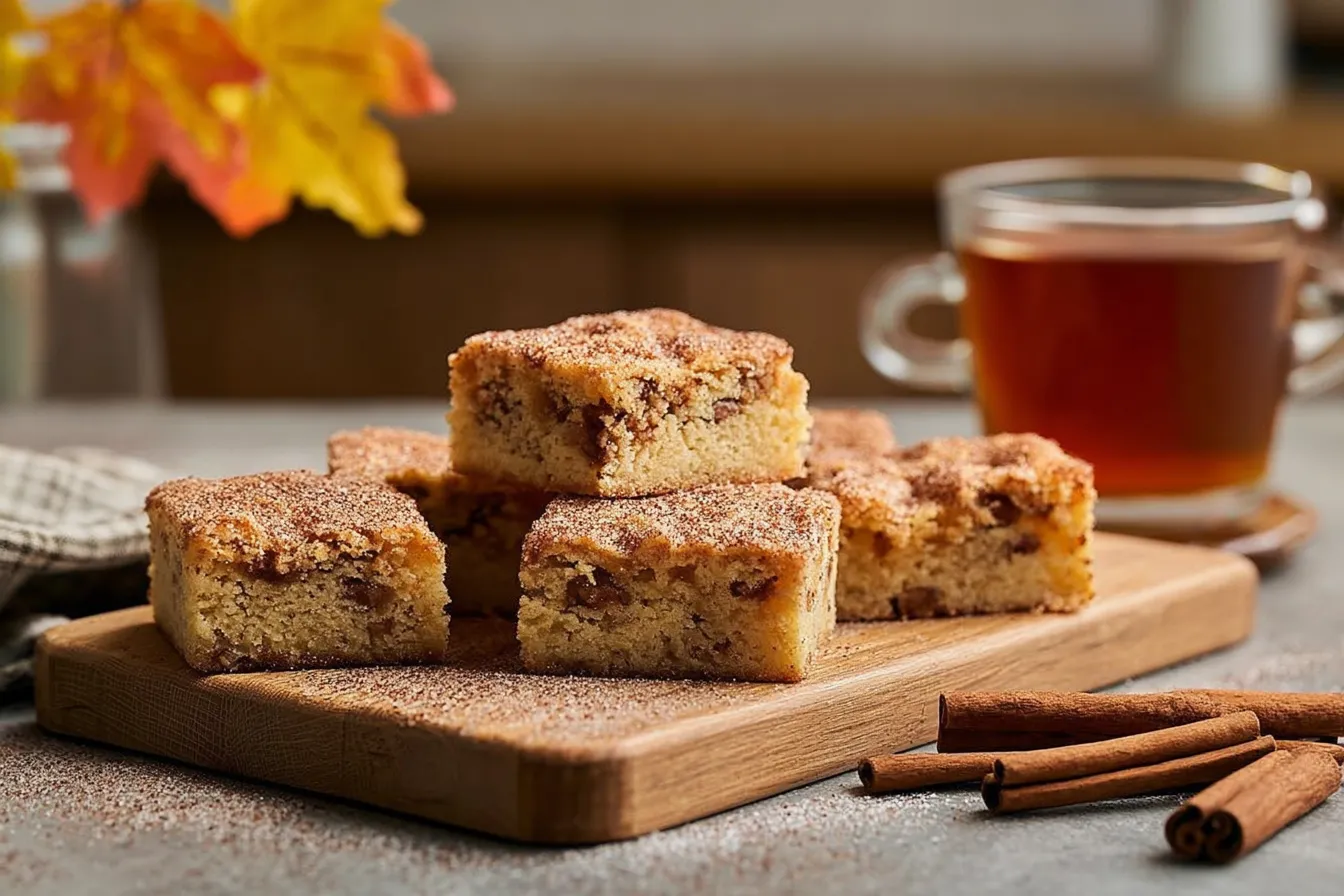 Easy Cinnamon Sugar Blondies – Fall's Sweetest Comfort