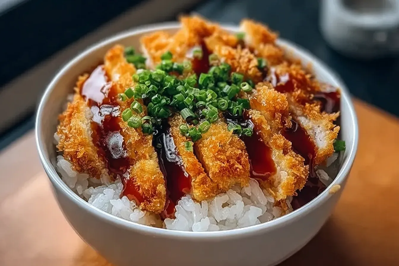 Japanese Katsu Bowls with Tonkatsu Sauce - A Must-Try Recipe!