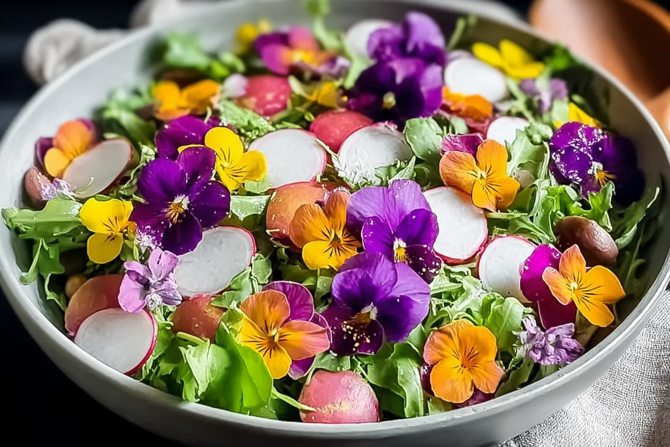 Bright and Beautiful Pansy Salad: A Must-Try Garden Treat