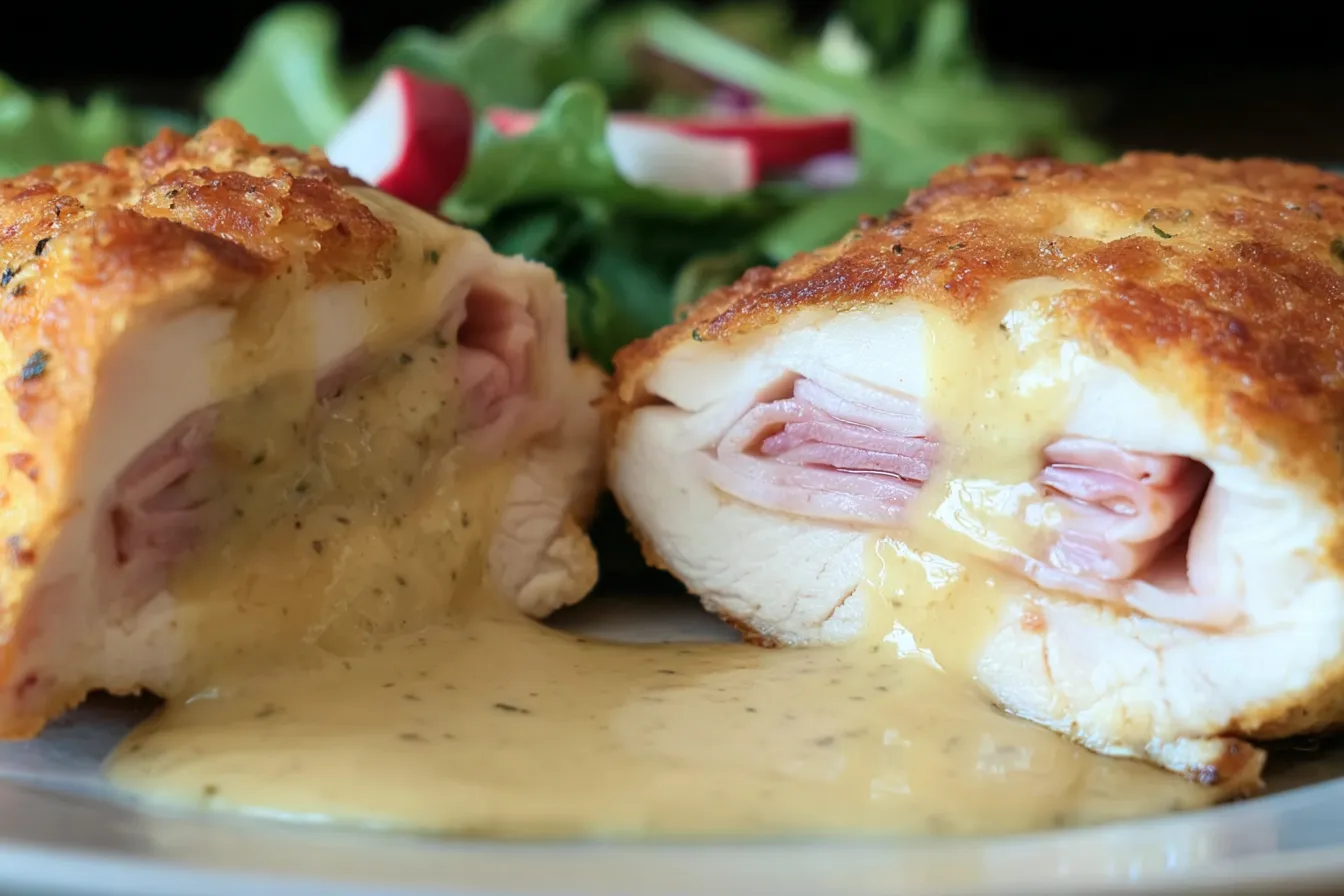 Classic Chicken Cordon Bleu: Flavorful, Crispy Delight!