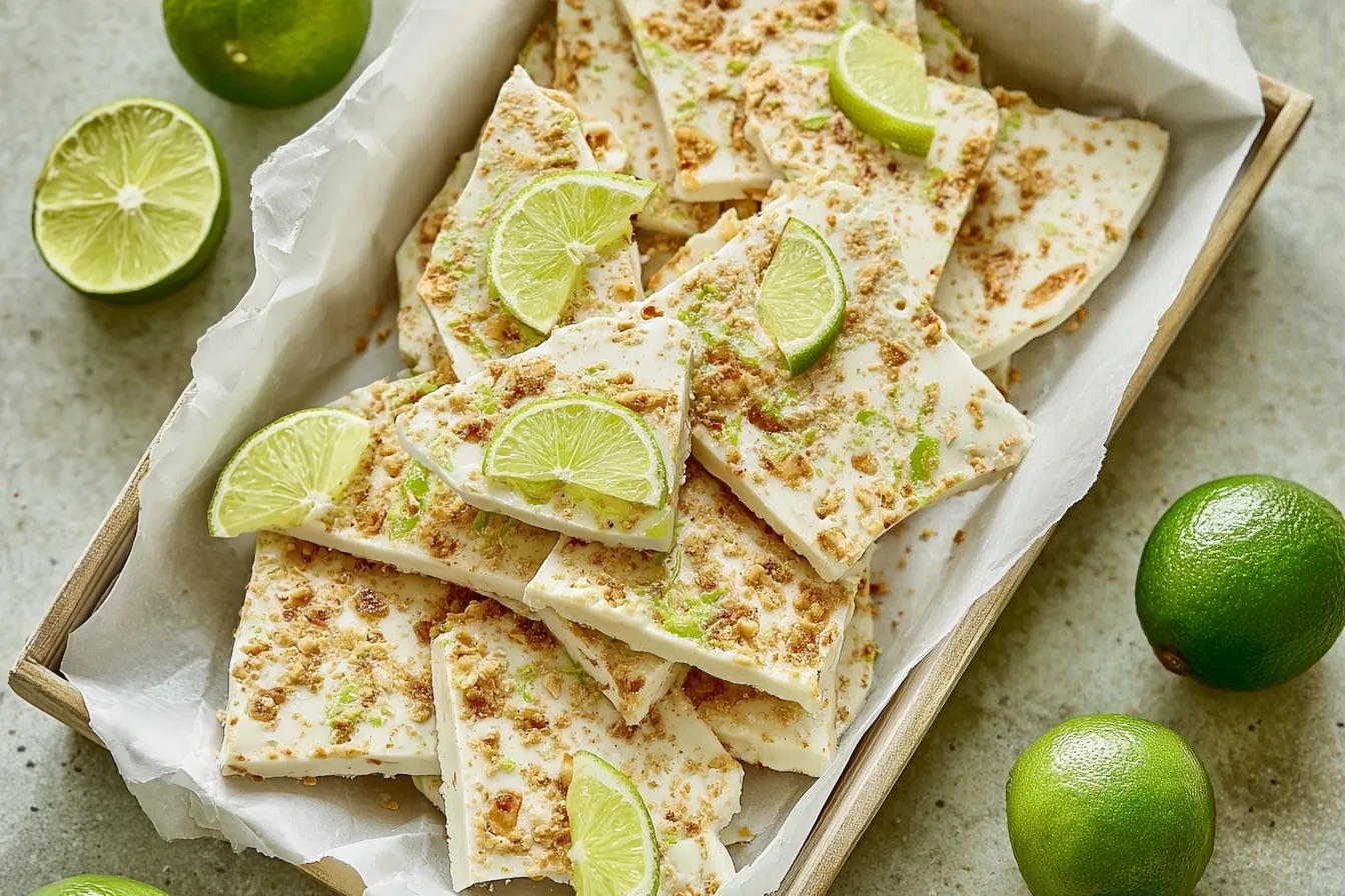 Key Lime Pie Yogurt Bark Recipe (High Protein) – Fresh & Tasty!