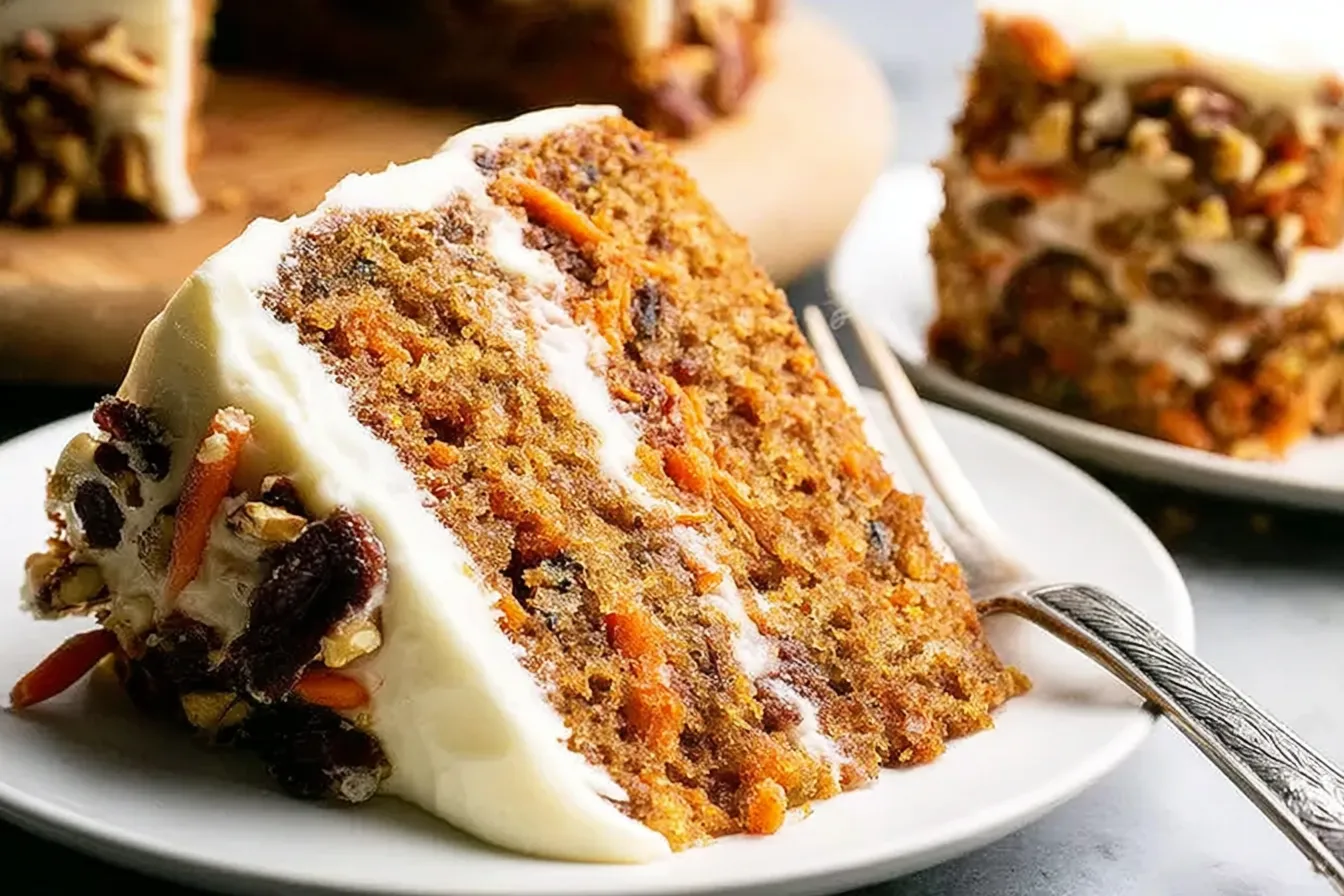 Indulge in the BEST Flourless Sugar-Free Carrot Cake